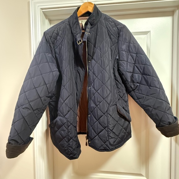 Orvis | Jackets & Coats | Orvis Quilted Navy Jacket | Poshmark